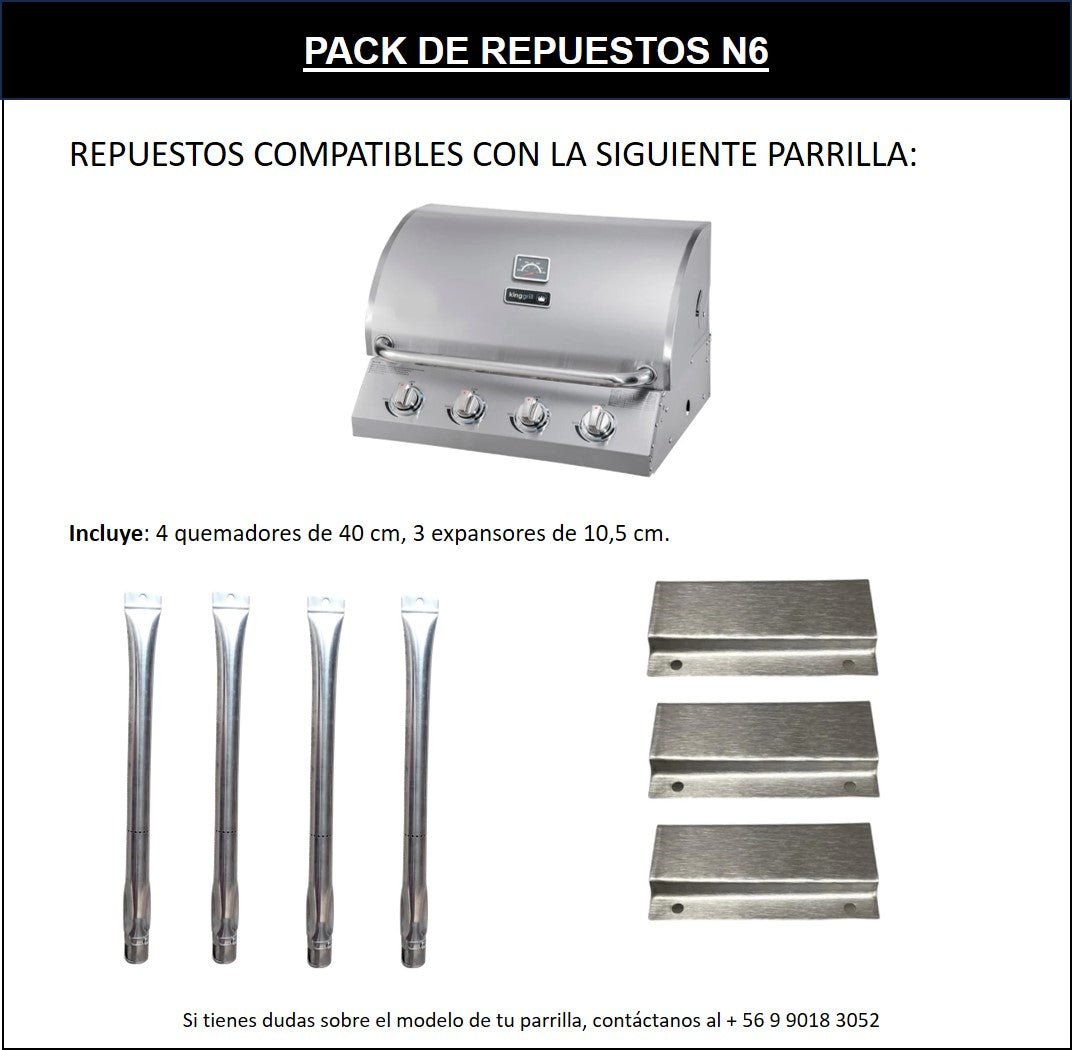 PACK DE REPUESTOS N6